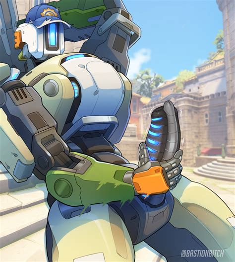 Rule 34 Baseball Cap Bastion Overwatch Blizzard Entertainment
