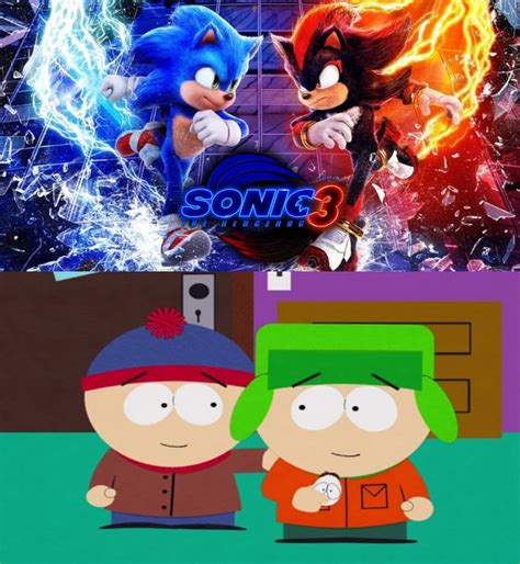 Stan And Kyle Are Excited For Sonic The Hedgehog 3 By Noahishere18 On Deviantart