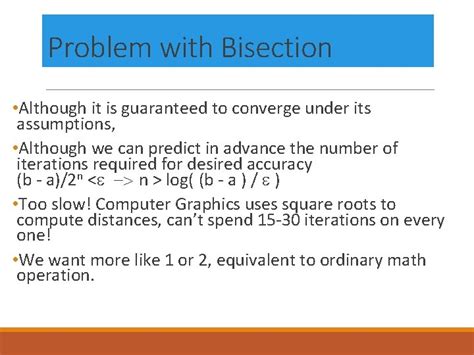 Numerical Methods Solution Of Equation Root Finding Methods