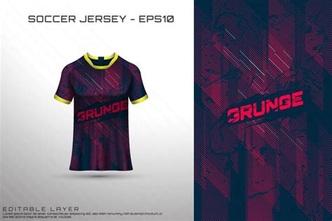 Soccer Jersey Pattern Design Liquid Royalty Free Vector