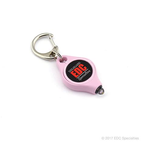 Photon Freedom Micro Led Keychain Flashlight Pink Edc Specialties Logo
