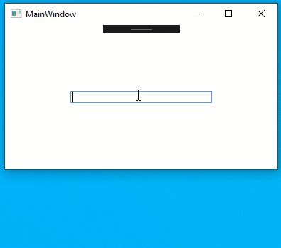 Textbox Input Is Partly Is Broken In Preview Issue Dotnet Wpf Github