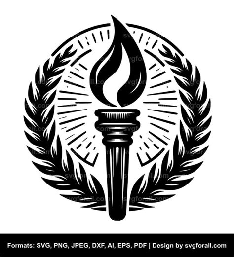 Torch Vector Svg