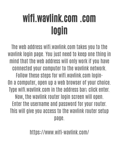 Ppt Wavlink Log Powerpoint Presentation Free Download Id