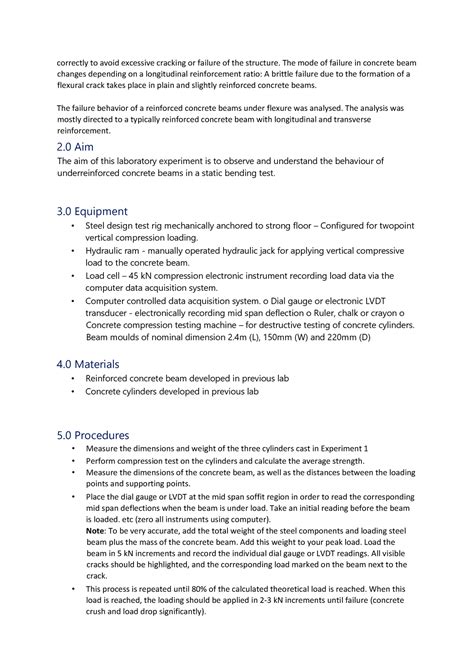 Concrete Lab Report 2 Warning Tt Undefined Function 32 Warning Tt