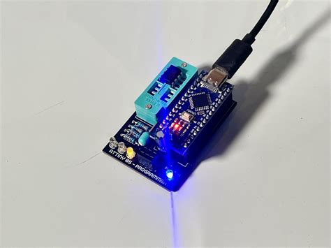 Programmer For Attiny 85 4 Steps With Pictures Instructables