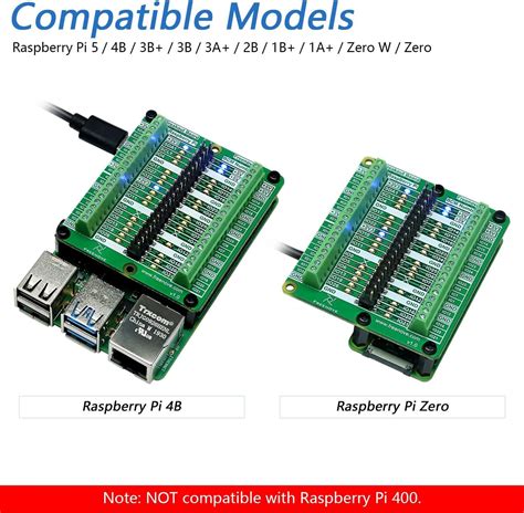 Freenove Breakout Board For Raspberry Pi 5 4b 3b 3b 3a 2b