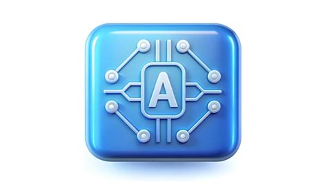 Premium Photo 3d Ai Chatbot Icon Paired With Quality Monitoring For Realtime Quality Control