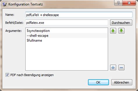 Texworks Gnuplottex And Shell Escape Tex Latex Stack Exchange