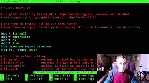 raspberry pi tutorial 15 detect motion using camera youtube