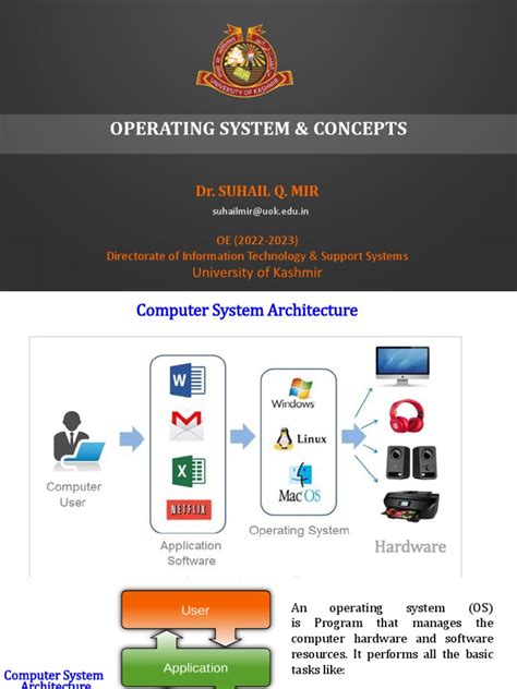 operating system pdf