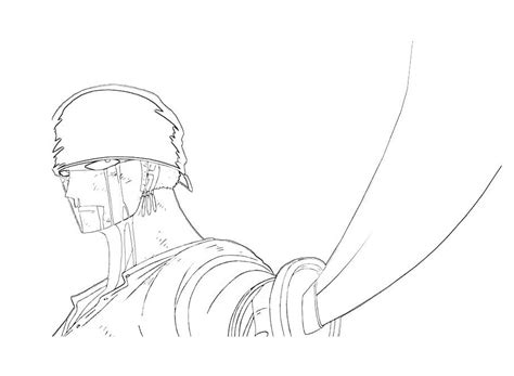 Coloriage Roronoa Zoro De One Piece Télécharger Et Imprimer Gratuit Sur Coloriageenfantcom