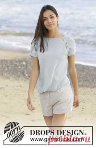 Топ Побережье Чудная модель топа для женщин связанного из тонкого хл Вязание топы Постила