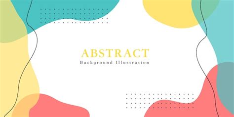 곡선과 기하학적 질감 배경으로 현대 추상 파스텔 배경 프리미엄 벡터