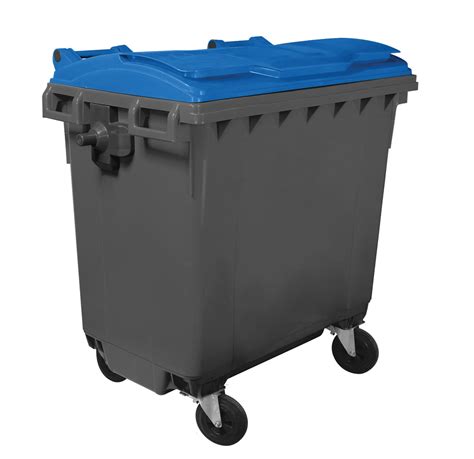 Mobil Plastic 770l 4‑wheel Commercial Wheelie Bin Uk