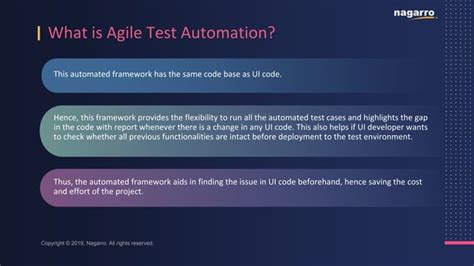 Advanced Test Automation Agile Model Ppt