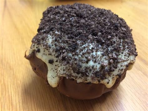 Decadent Oreo Cream Filled Chocolate Doughnuts