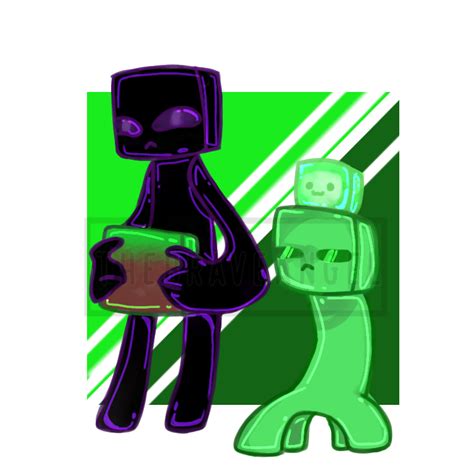 Chibi Minecraft Mobs