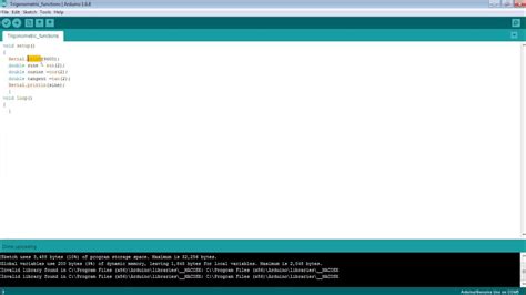 How To Use Trigonometry Functions In Arduino Youtube