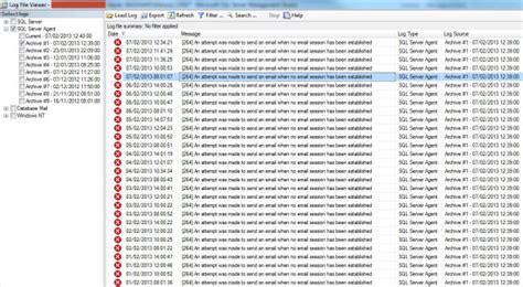Sql Agent Alert System Error 264 An Attempt Was Made To Send An Email When No Email Session