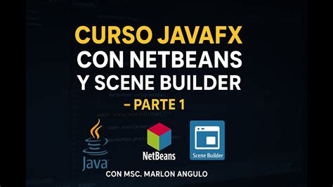 Javafx Tutorial Desde Cero Netbeans Scene Builder Youtube