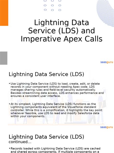 Lightning Data Service Lds And Imperative Apex Calls Pdf User