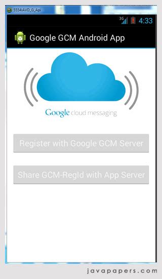 Google Cloud Messaging Gcm For Android And Push Notifications Javapapers
