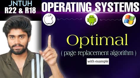 optimal page replacement algorithm operating systems jntuh os