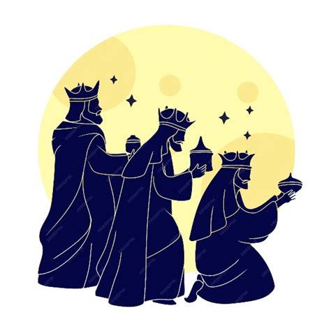 Siluetas De Los Reyes Magos Sin Fondo Simbolismo Y Aplicaciones