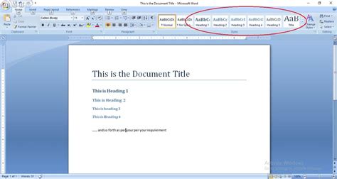 How To Create A Table Of Contents In Word And Update It IT4nextgen
