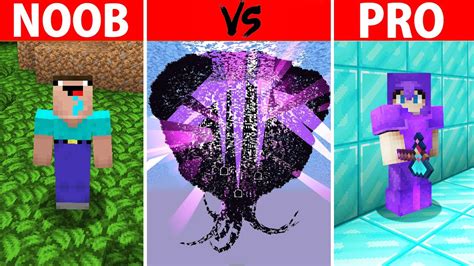 Killing The Wither Storm NOOB Vs PRO YouTube