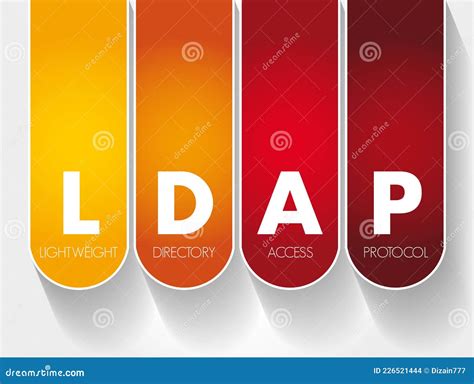ldap lightweight directory access protocol acronym technology