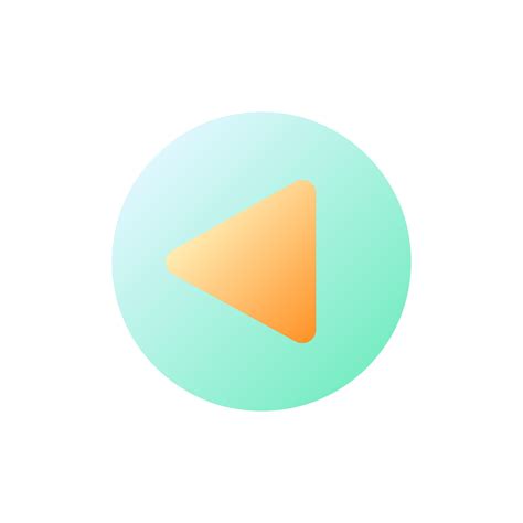 Replay Button Pixel Perfect Flat Gradient Color Ui Icon Video And