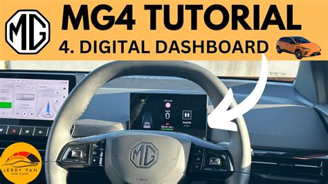 Mg4 Tutorial User Guide 4 Digital Dashboard Driver Cluster Information How To Mg4 Youtube