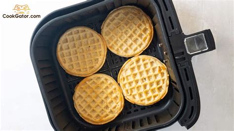 Air Fryer Eggo Waffles Frozen Ideal Breakfast Cook Gator