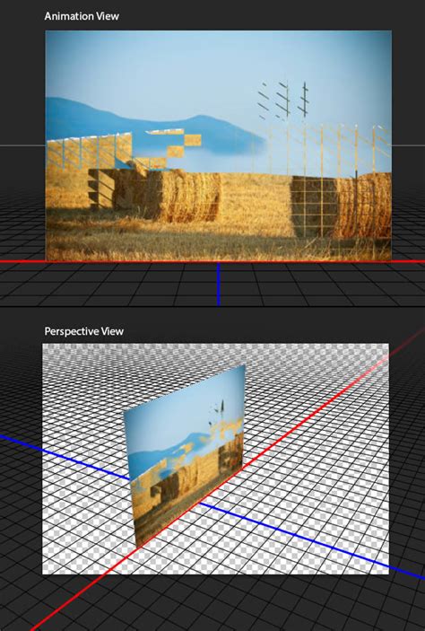 Create A Parallax Shift Effect Using Timeline And 3d Features Of