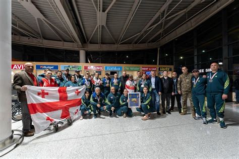 ქართველი დაჭრილ დაშავებული სამხედროები აშშ ში გამართული „საჰაერო ძალების თამაშებიდან“ 28 მედლით