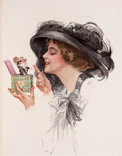 美人如花：19世纪美国黄金时代的插画家harrison Fisher作品赏析新浪新闻