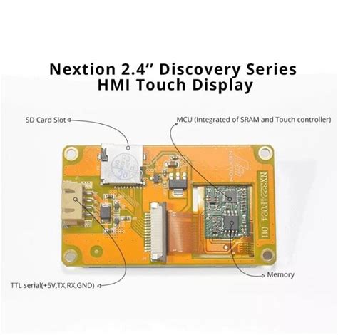 Низкая цена в Китае Nextion 2 4 Tft Lcd Discovery Series Hmi Touch Display Nx3224f024
