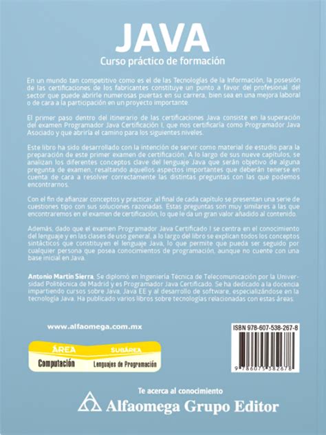 JAVA Curso práctico de formación para la preparación del examen de certificación Java SE