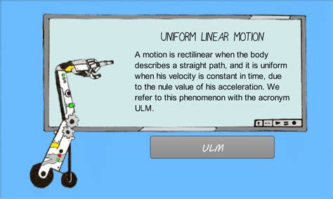 Serious Physics Uniform Linear Motion Explanation Download