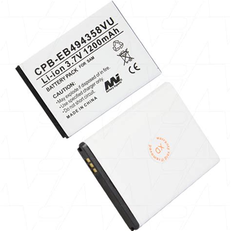 Mi Battery Experts Cpb Eb Vu Bp Mobile Phone Battery Suitable For Samsung Galaxy Ace