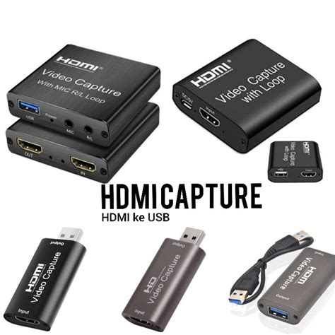 Jual Hdmi Video Capture Usb Video Capture Usb Loop Shopee Indonesia