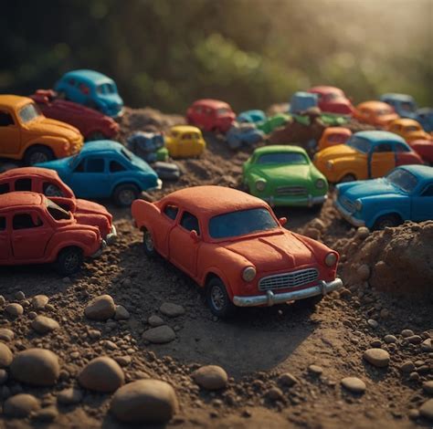 Experience The Vibrant World Of Creative Clay Car Animations With