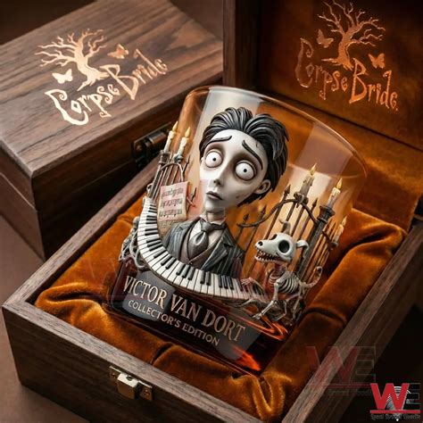 Tim Burtons Corpse Bride Victor Van Dort Collectors Edition Glass