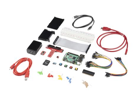Raspberry Pi 4 Hardware Starter Kit 8gb Sparkfun Mouser