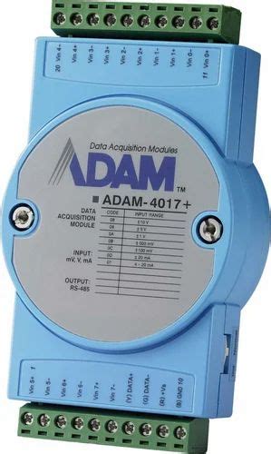 advantech adam 4017 8ai modbus rs 485 remote i o at ₹ 18853 piece input output module in