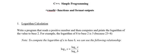 Solved C Simple Programming Functions And Format Outputs