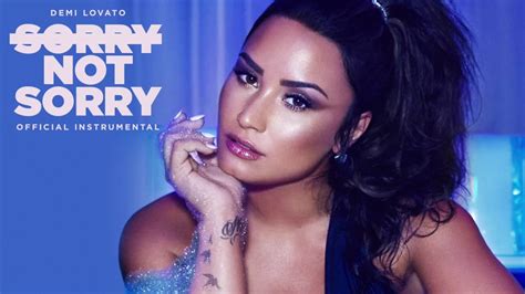 Demi Lovato Sorry Not Sorry Şarkı Sözleri Çeviri Konuşarak Öğren