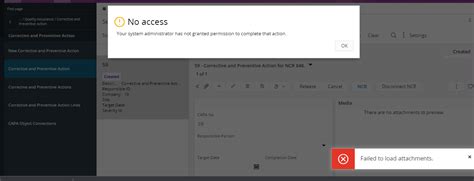 Aurena Permission Issue No Accessfailed To Load Attachments Ifs Community